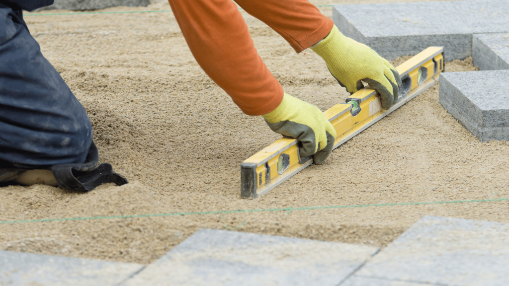 How to Level Paving Sand - J.Fragale & Sons Paving